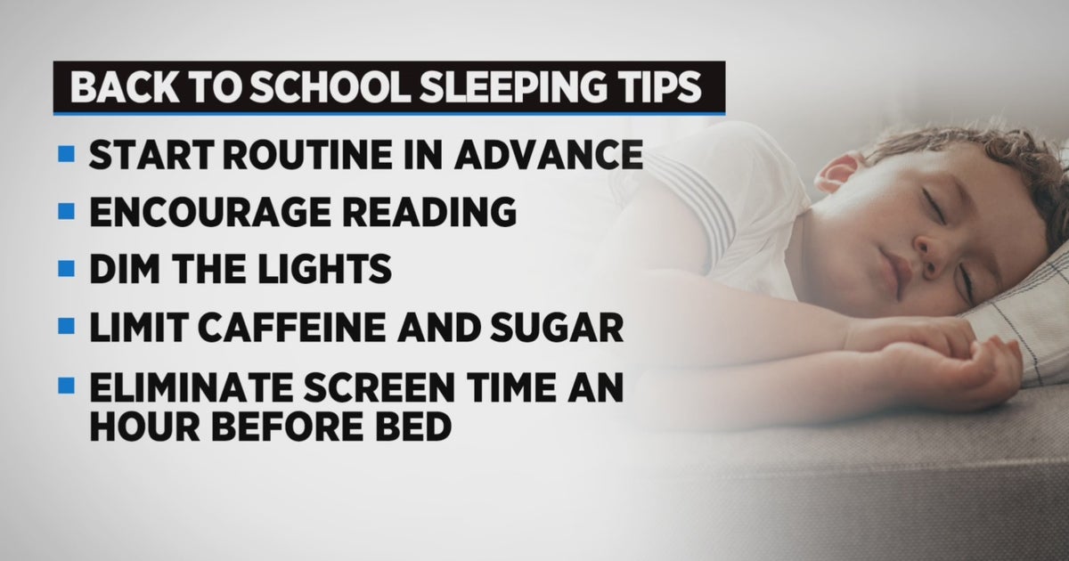 Back-To-School: Expert Advice For A Smooth Transition - CBS New York