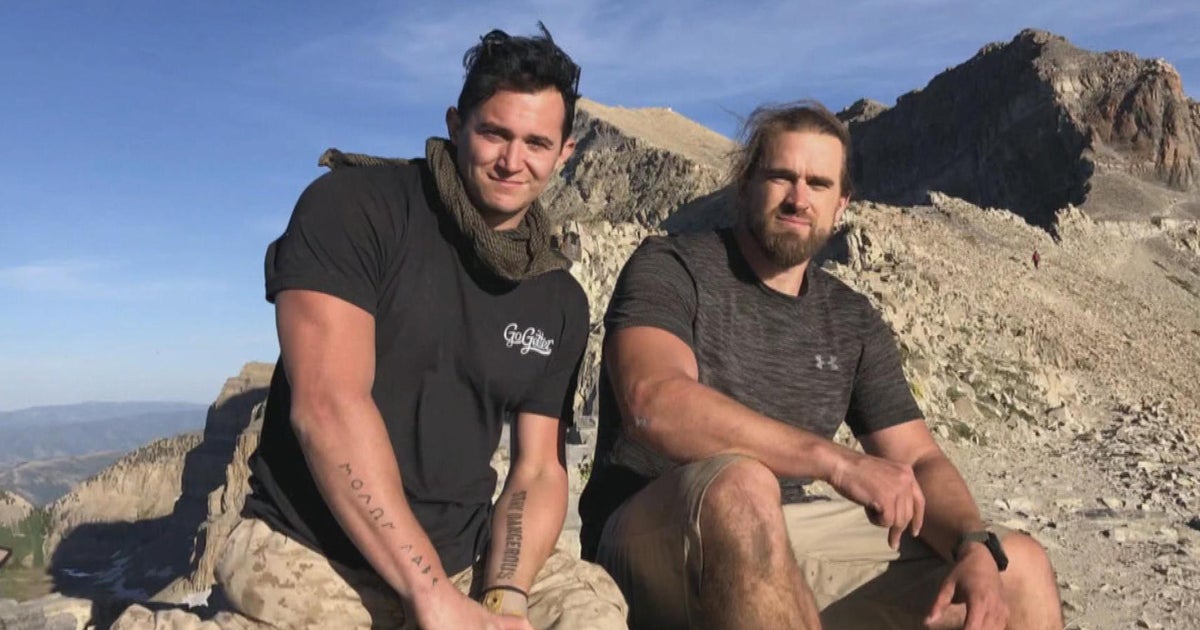 Veteran carries fellow Marine with no legs more than 14 miles up Utah ...