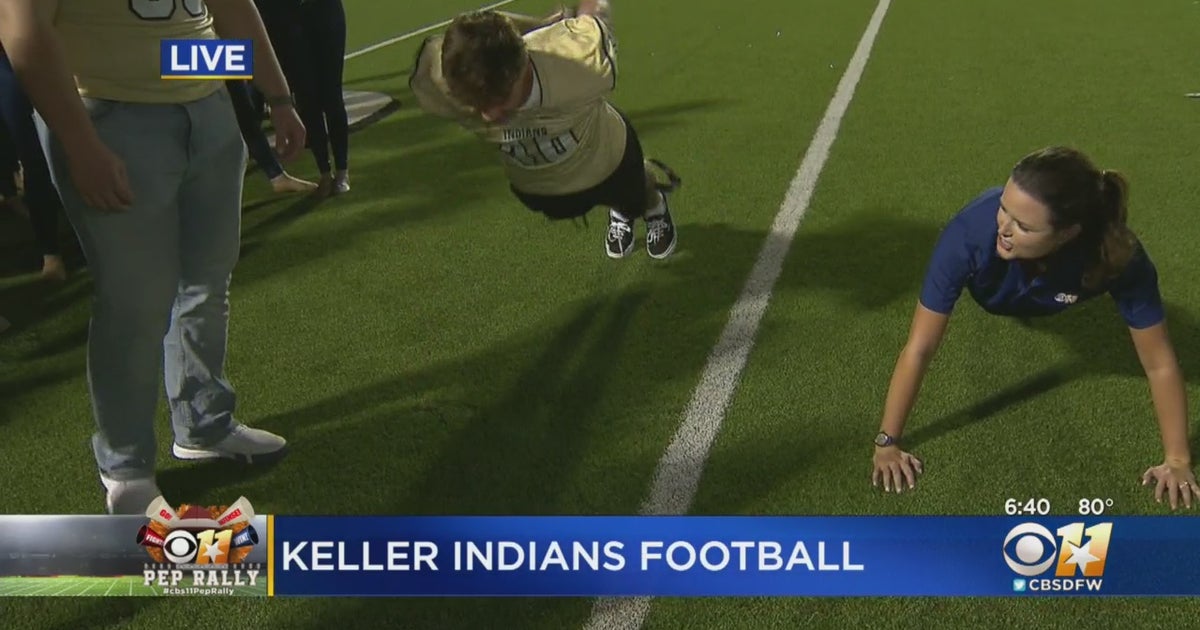 CBS 11 Pep Rally: Keller High School