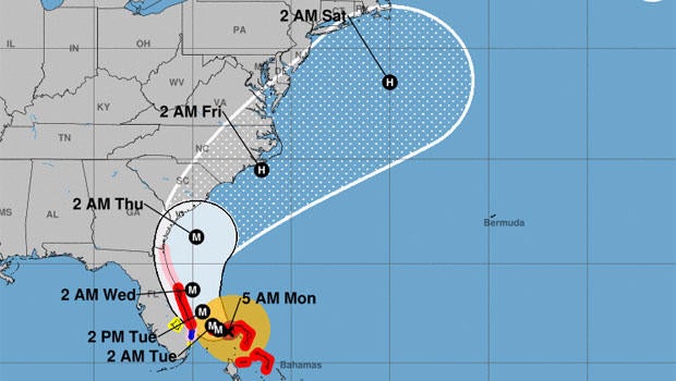 Hurricane Dorian updates: Category 5 storm shifts toward North Carolina ...