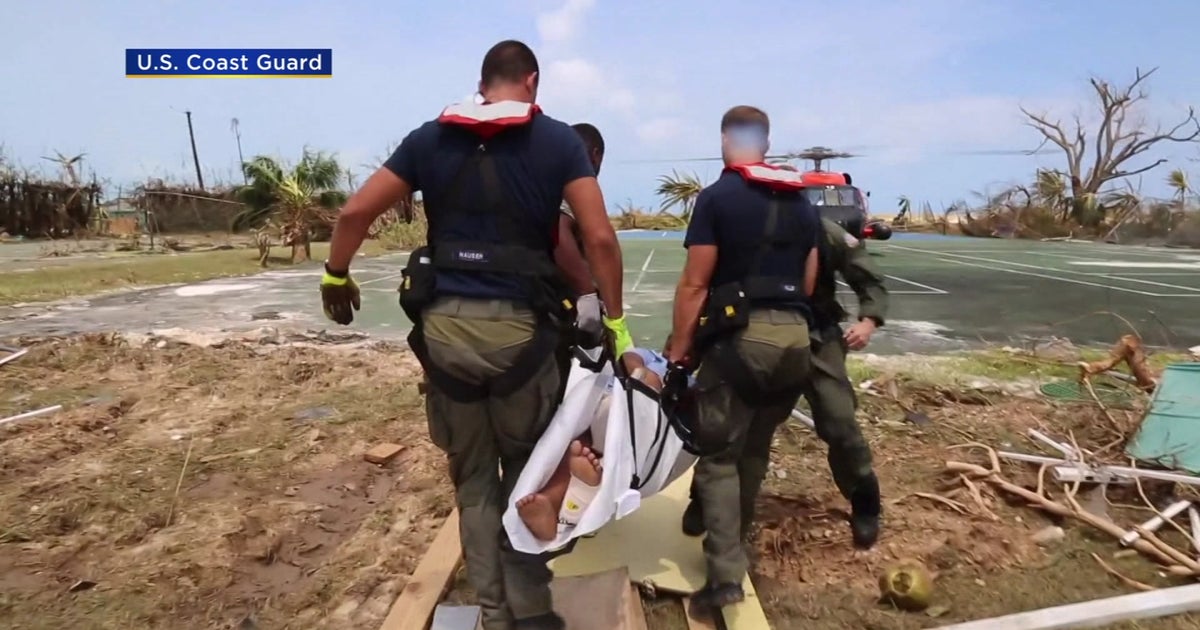 US Coast Guard Provides Life-Saving Assistance In The Bahamas - CBS Miami