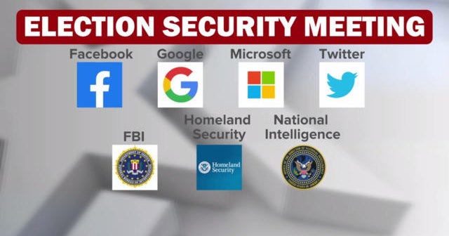 Tech giants meet with government agencies to talk 2020 election ...