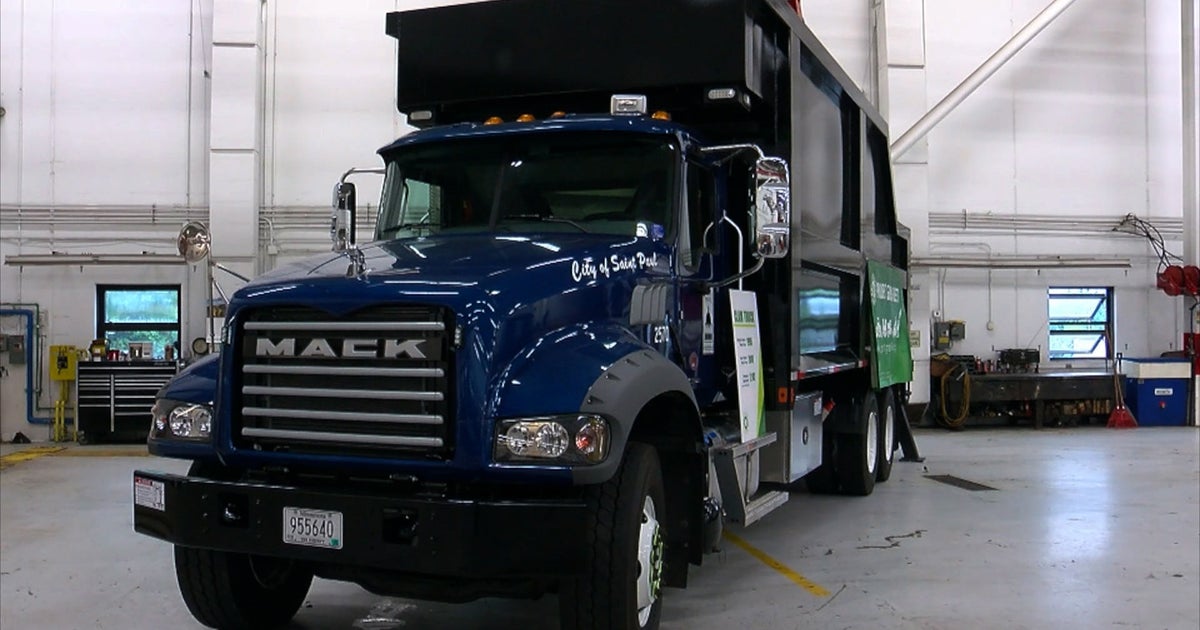 St. Paul Unveils Environmentally Friendly Public Works Vehicles - CBS ...