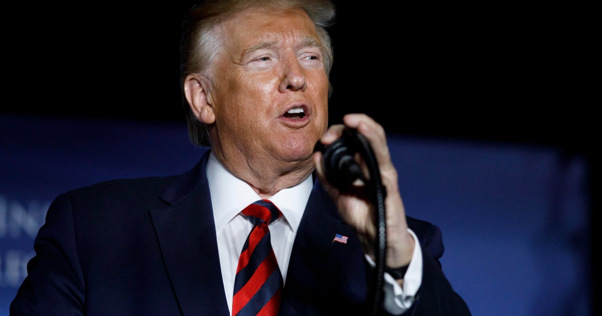 Trump vows to protect Second Amendment as gun debate continues - CBS News