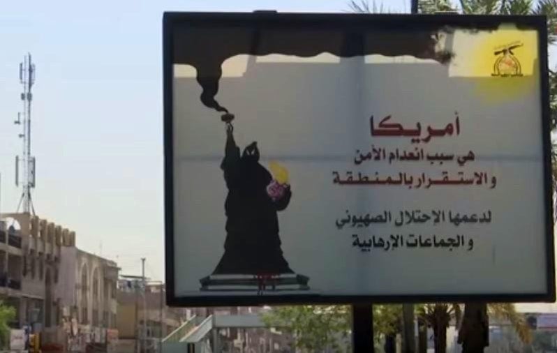 "Death to America" billboards pop up in Baghdad. It's a message from ...