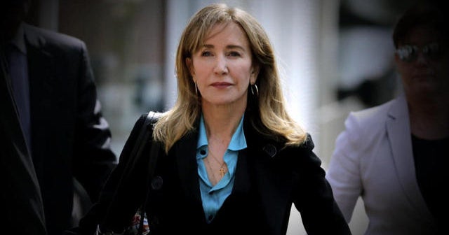 Felicity Huffman to be sentenced in college admissions scandal - CBS News