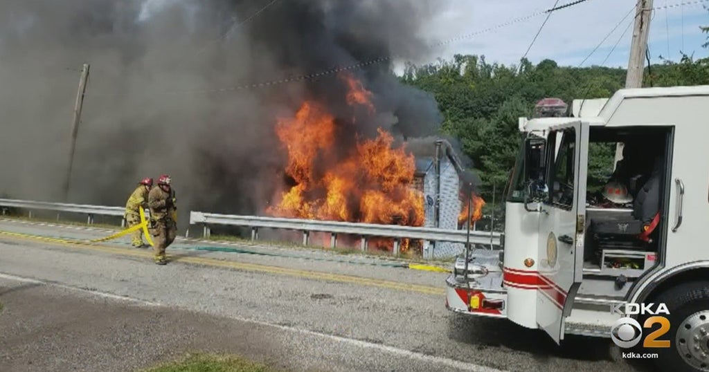 Woman Rescued From House Fire In Elizabeth Township - CBS Pittsburgh