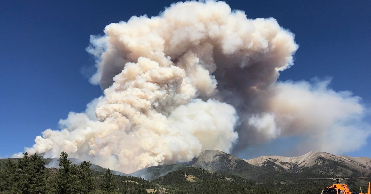 Decker Fire Grows To 937+ Acres Over The Weekend - CBS Colorado