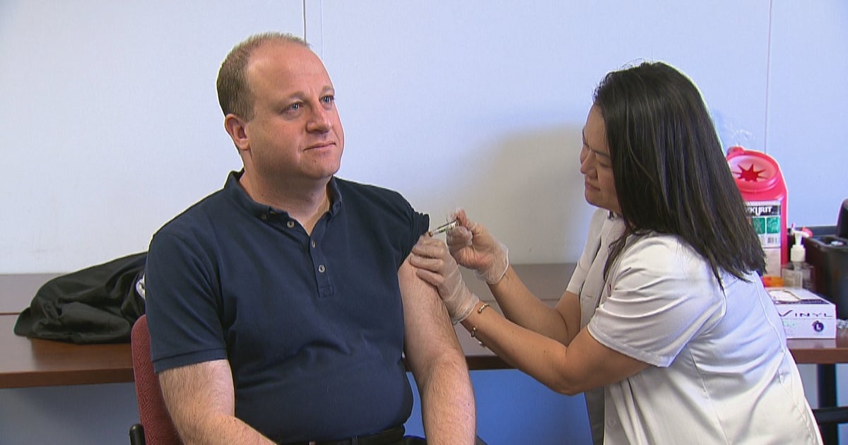 Gov. Jared Polis Gets Flu Shot, Encourages Others To Get Vaccinated ...