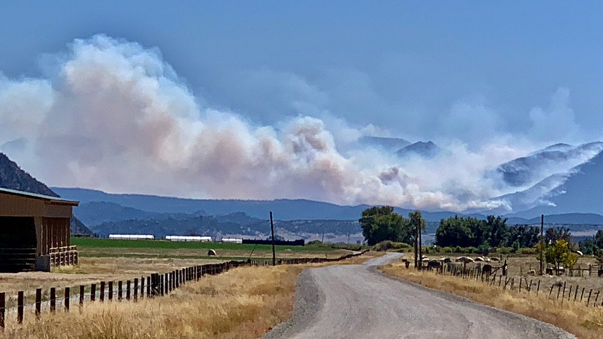 Evacuations Ordered For Decker Fire Burning In Chaffee County - CBS ...