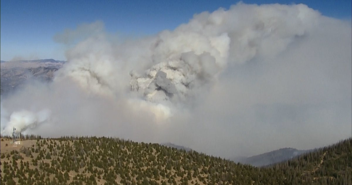 Decker Fire Consumes Second Structure, Burns 5,921 Acres - CBS Colorado