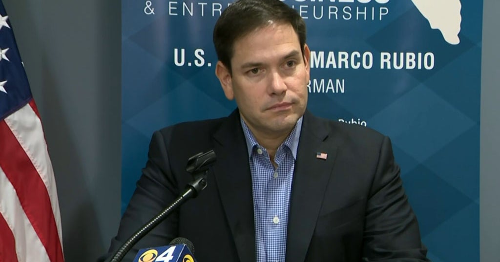 China Sanctions Florida Senator Marco Rubio, 5 Other Lawmakers - CBS Miami