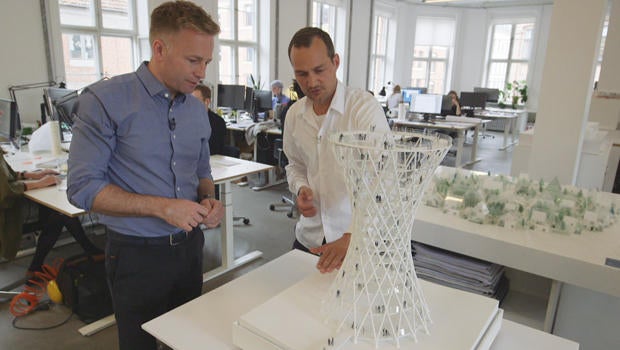 A spiraling walk above the trees - CBS News