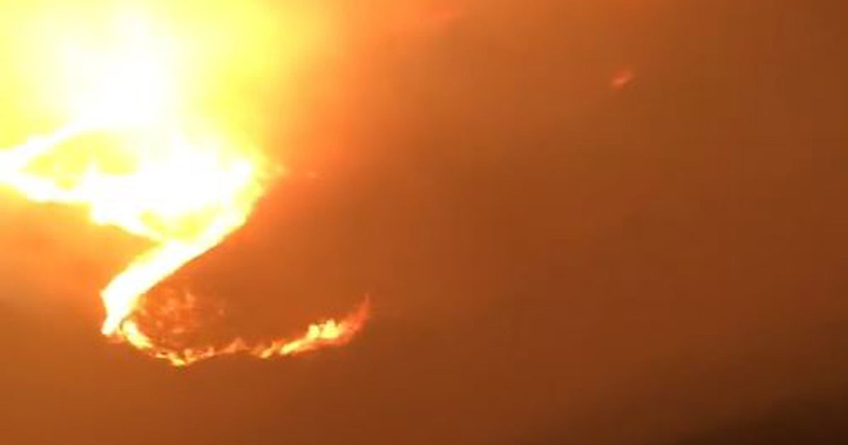 Evacuations Ordered As Wildfire Spread In Bay Area Town - CBS Sacramento