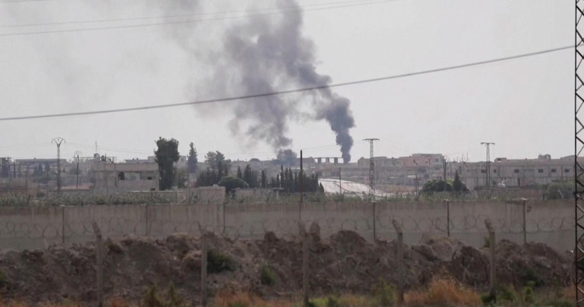 Turkish blast lands close to U.S. outpost in Syria today - CBS News