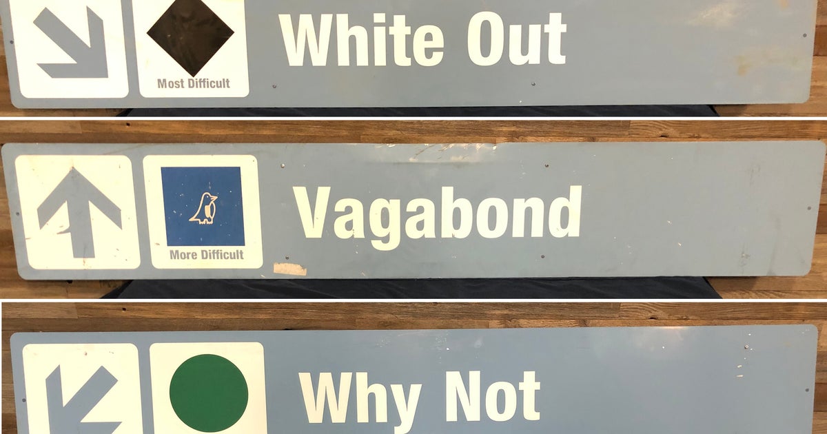 Steamboat To Auction Ski Run Signs - CBS Colorado