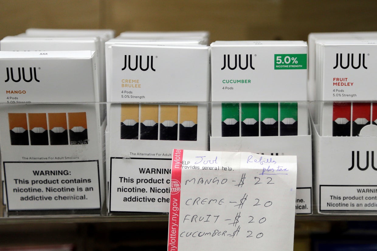 Juul Halts Sales Of Fruit, Dessert Flavors For E-Cigarettes - CBS San ...