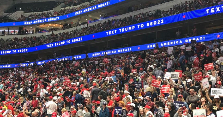 Armed Man Wearing Body Armor Arrested At Dallas Trump Rally - CBS Texas