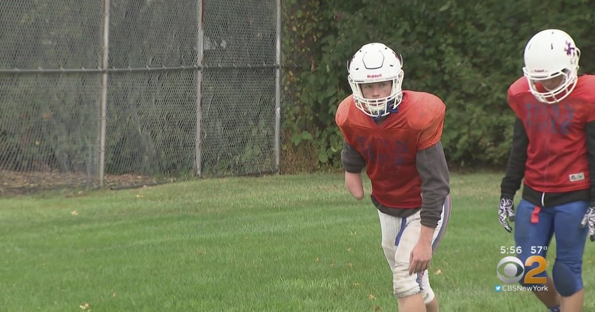 One-Armed High School Football Player In New Jersey Nominated For ...