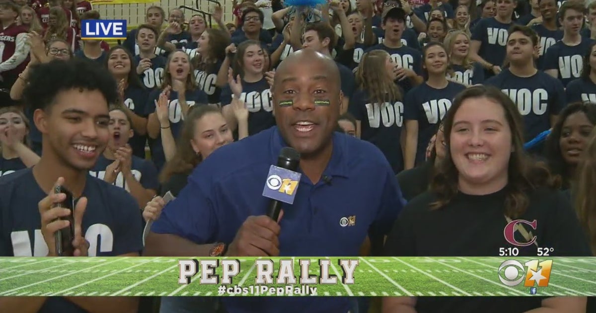 CBS 11 Pep Rally: Central High School