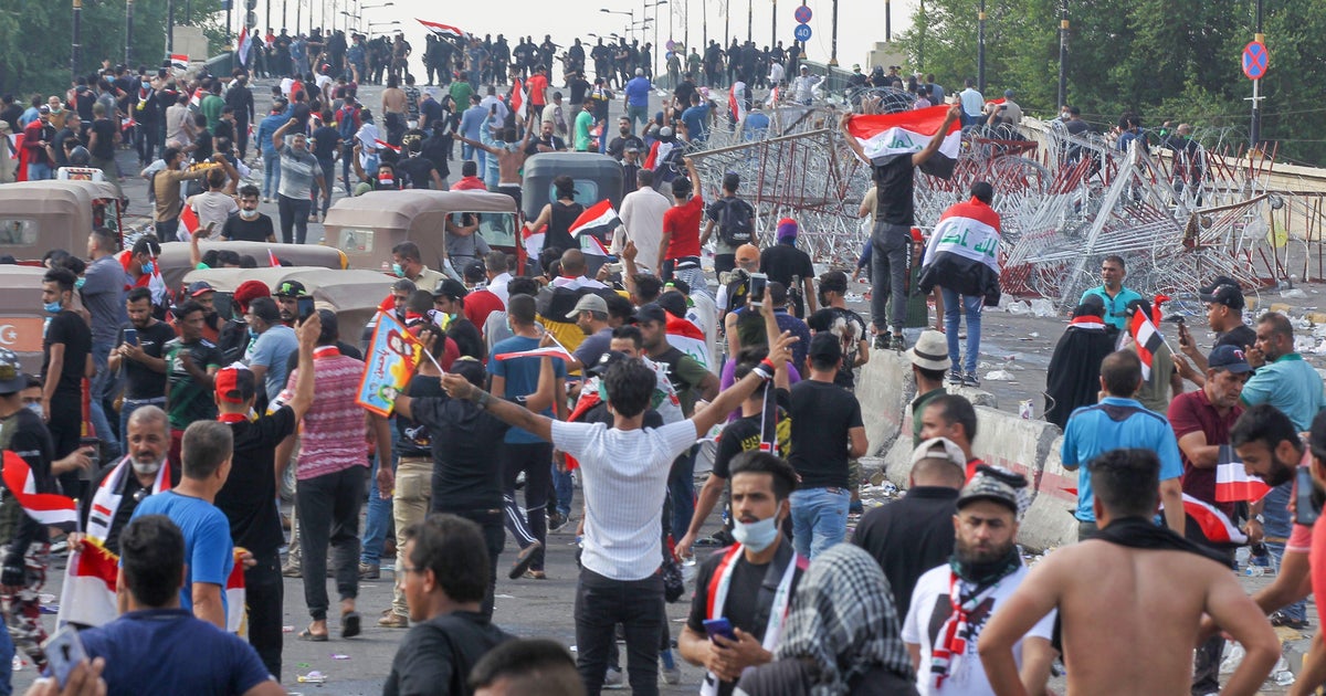 Iraq protests turn deadly in Baghdad and spread south today ...