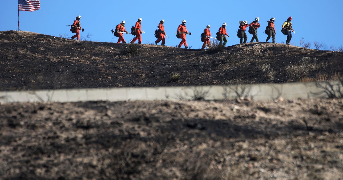 Tick Fire 55 Percent Contained, Human Remains Found In Burn Area Prompt ...