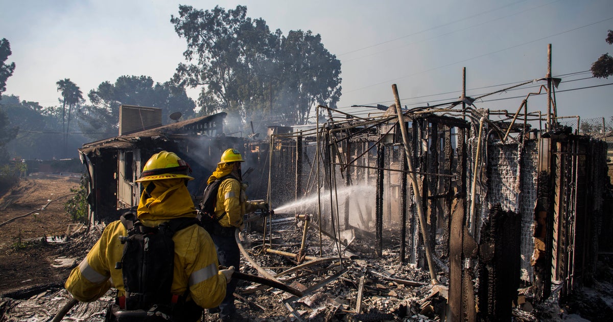 Maria And Getty Fires: Latest Evacuations And Closures - CBS Los Angeles