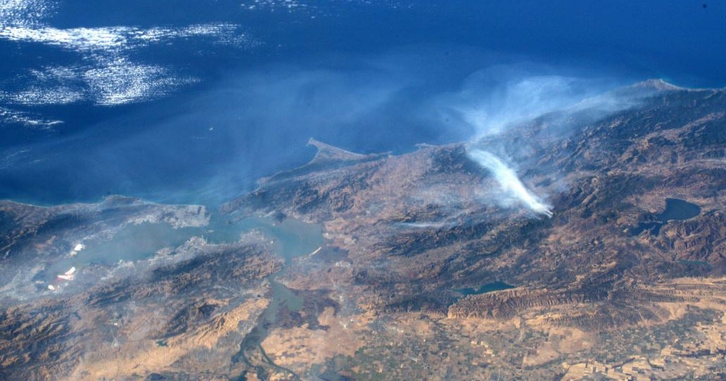 International Space Station Crew Offers Unique View Of Kincade Fire ...