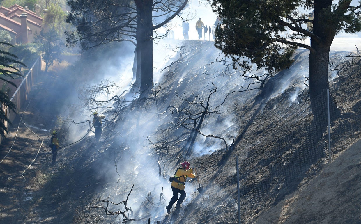 California fire photos: Simi Fire, Getty Fire, Easy Fire, Kincade Fire ...