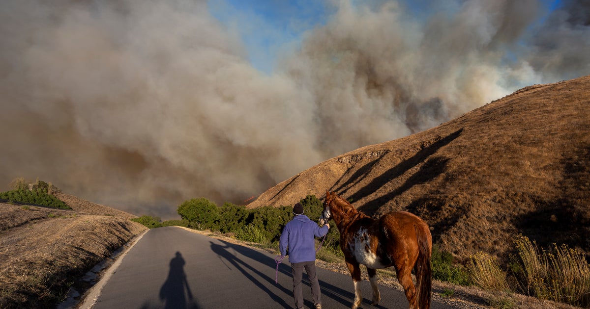PHOTO GALLERY: Crews Battle Easy Fire In Simi Valley