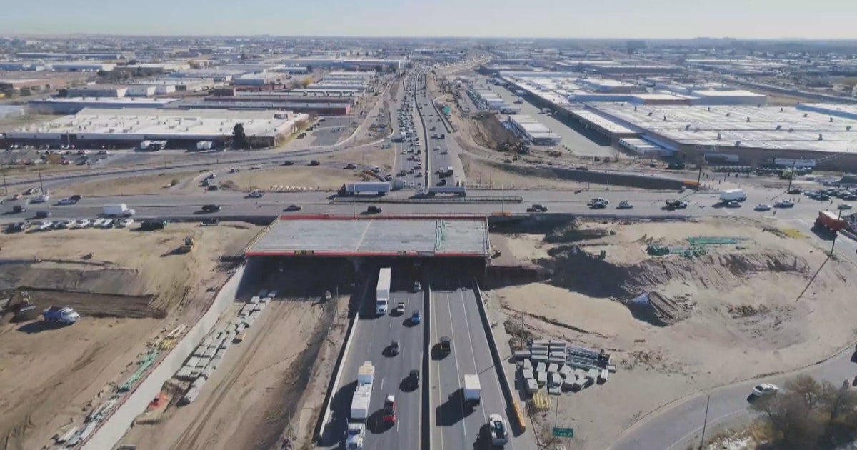 Drone Shows Progress On Central 70 Project As Some Elements Near ...