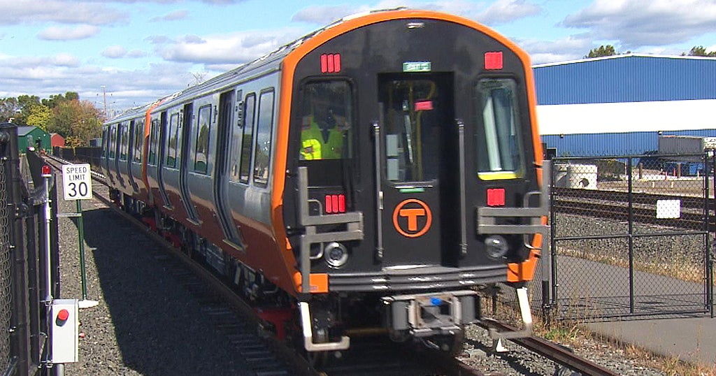 MBTA pulls new Orange and Red Line cars out of service again - CBS Boston