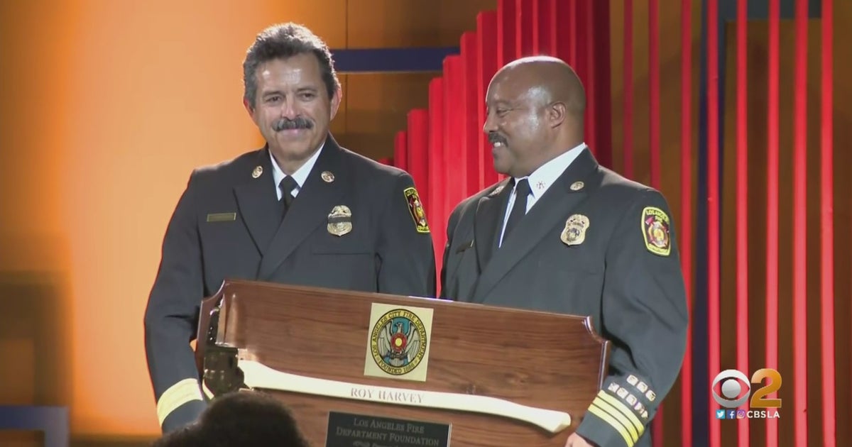 LAFD Foundation Honors Firefighters For Bravery, Service - CBS Los Angeles