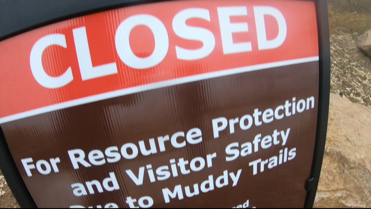 Rangers Urge Hikers To Stay Off Muddy, Icy Trails - CBS Colorado