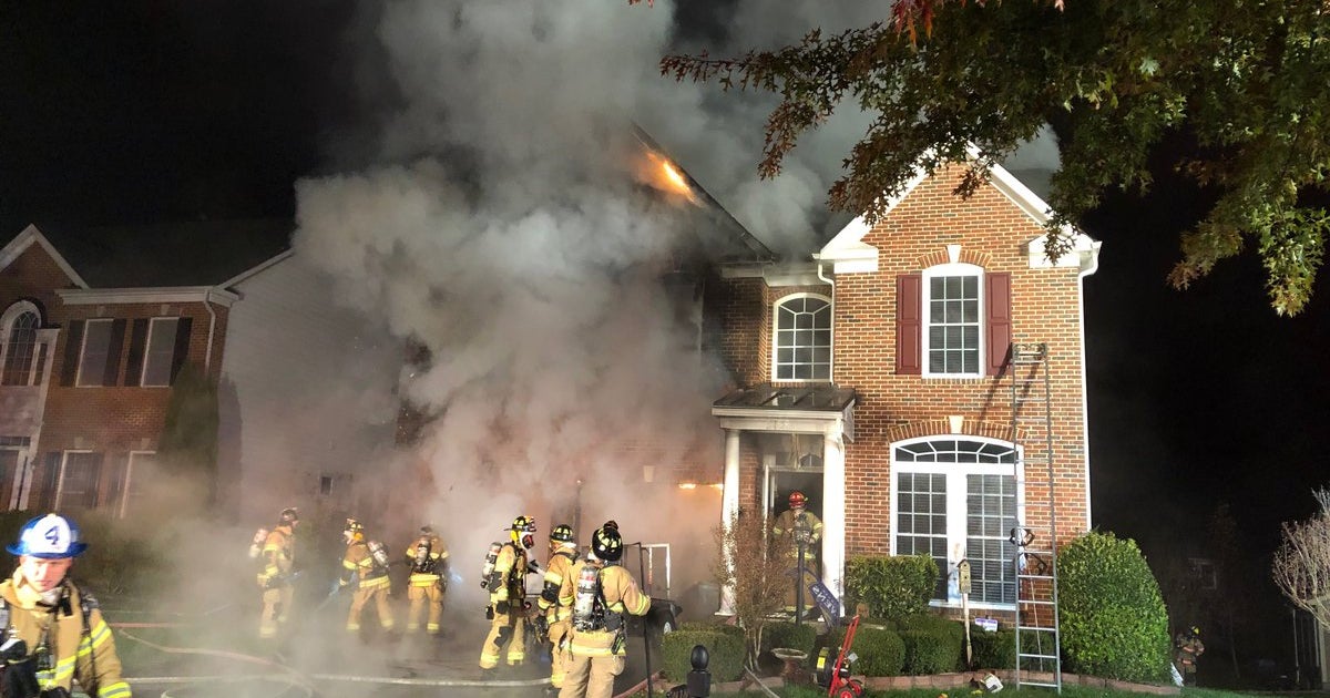 House Fire Under Investigation In Frederick County - CBS Baltimore