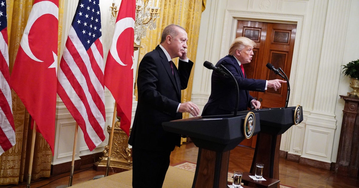 Trump Erdogan meeting: Trump says he's a "big fan" of Turkey strongman ...