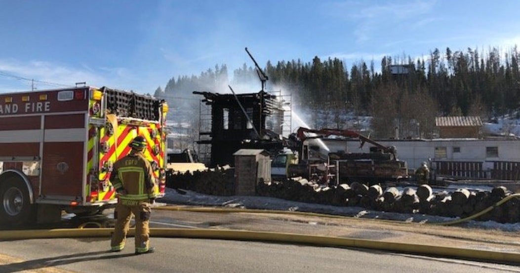Tabernash Log Cabin Destroyed In Fire - CBS Colorado
