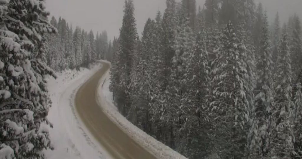 Today, Saturday Morning Are Best Times To Travel Over The Sierra - Good ...