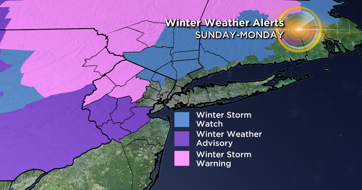 New York Weather: 11/30 CBS2 Saturday Forecast, Widespread Winter Storm ...