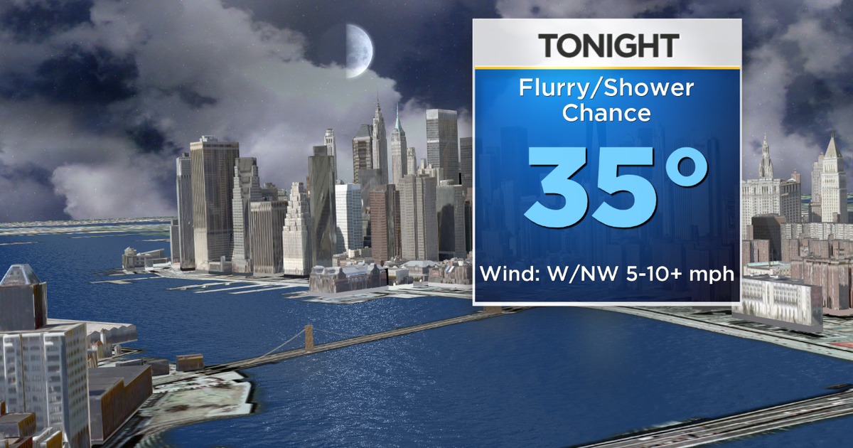 New York Weather: CBS2 12/4 Wednesday Afternoon Forecast - CBS New York