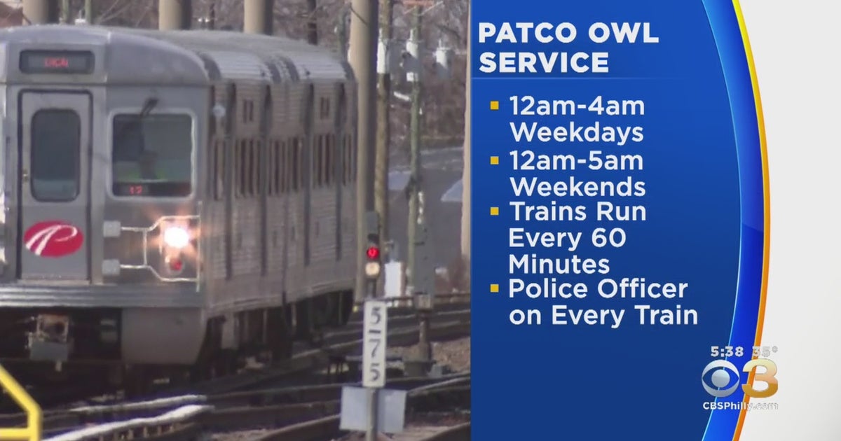 PATCO's Night Owl Service Back On Track - CBS Philadelphia