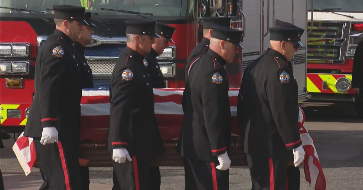Coloradans, First Responders Honor Fallen Firefighter Ken Jones - CBS ...
