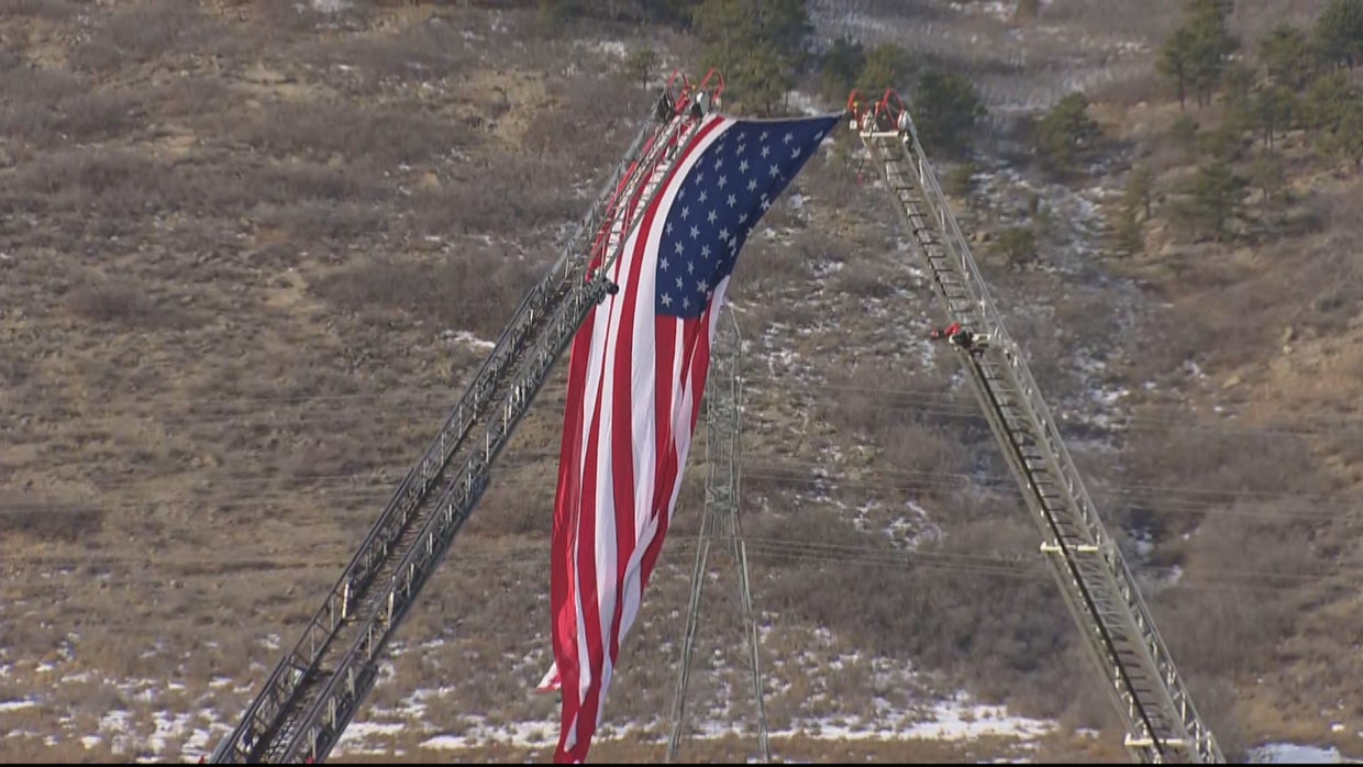 Coloradans, First Responders Honor Fallen Firefighter Ken Jones - CBS ...