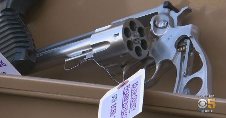 San Mateo County Holding 1st Of 5 Gun Buyback Events This Weekend In ...