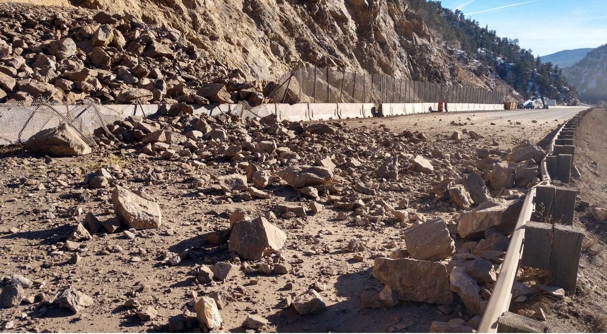 All I-70 Lanes Reopened After Rockfall Mitigation Near Idaho Springs ...