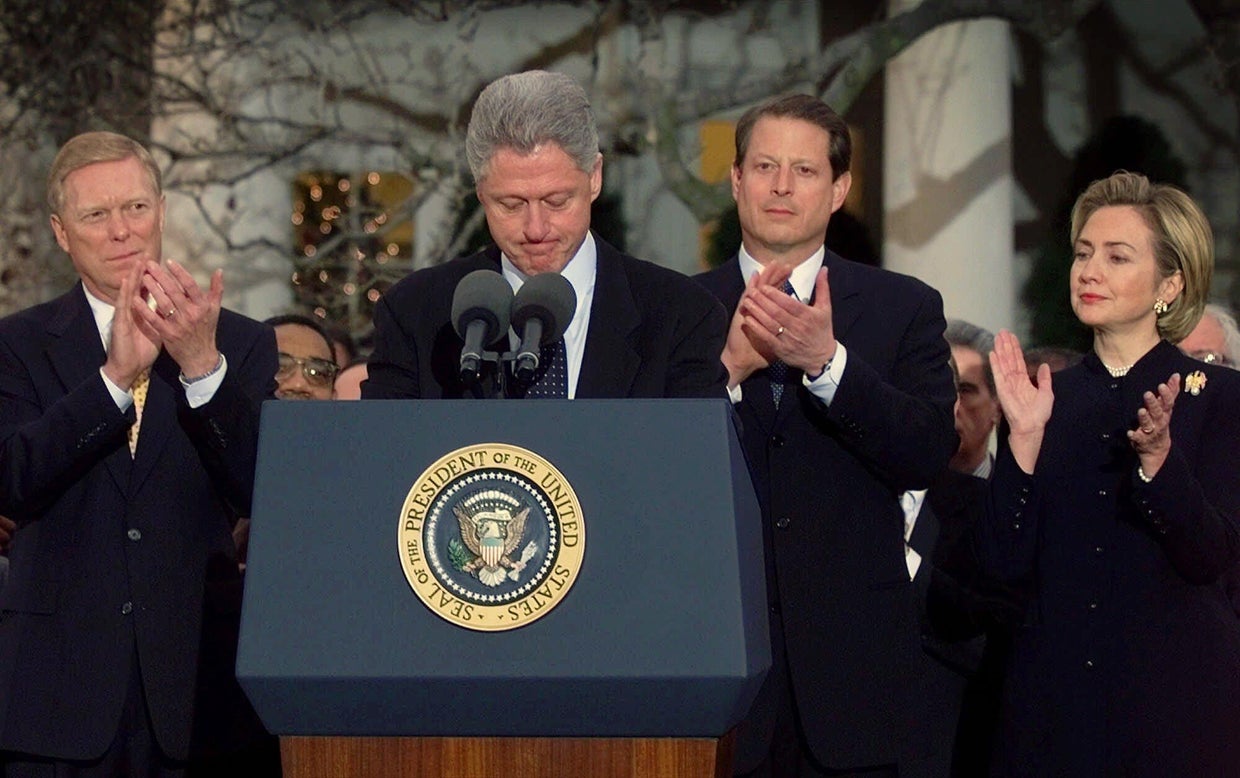 Trump impeachment: How it compares to when Bill Clinton was impeached ...