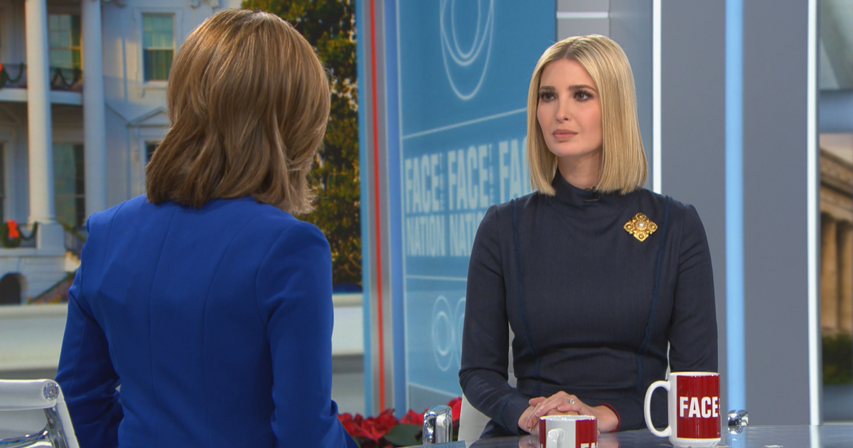 Ivanka Trump Face the Nation Interview: First Daughter says staying in ...