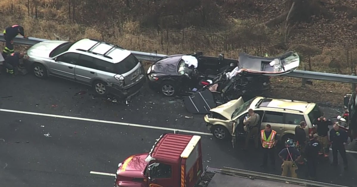 Four Seriously Hurt In Crash On Interstate 83 - CBS Baltimore