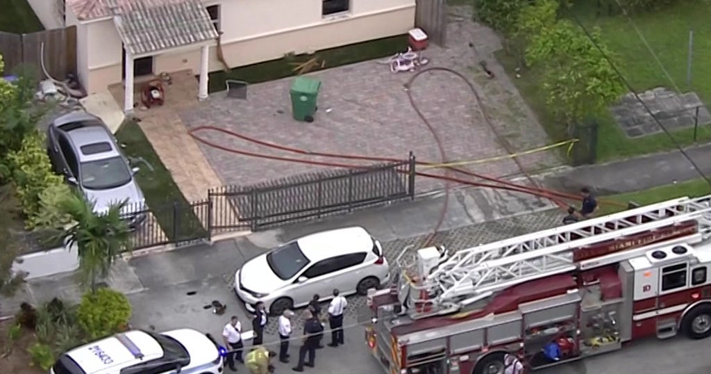 3 Children Dead During NW Miami House Fire - CBS Miami
