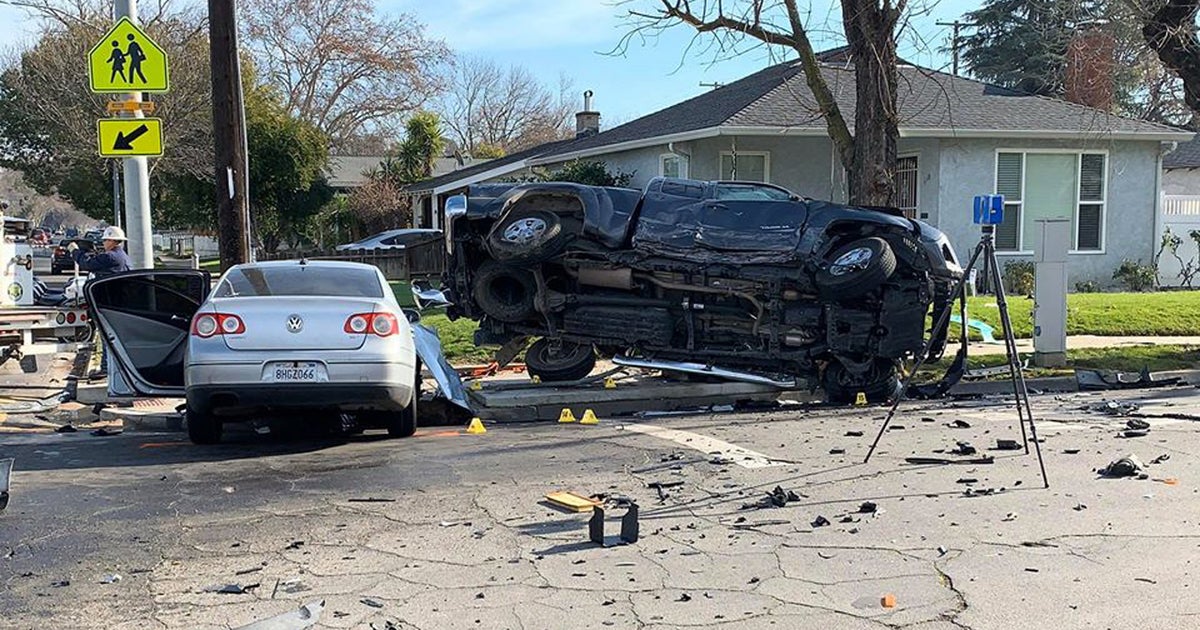 Woman, 24, Seriously Hurt After Modesto Chase Suspect Runs Stop Sign ...